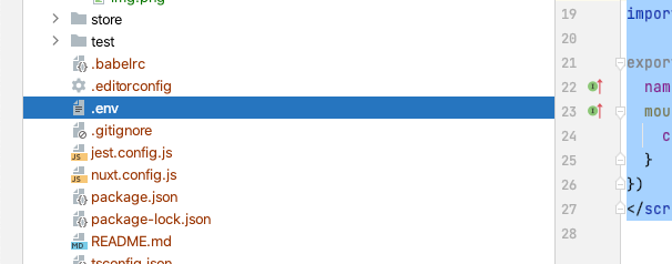 Nuxt.jsでenvファイルにある環境変数を取得する方法 | TAISHOU Web Service